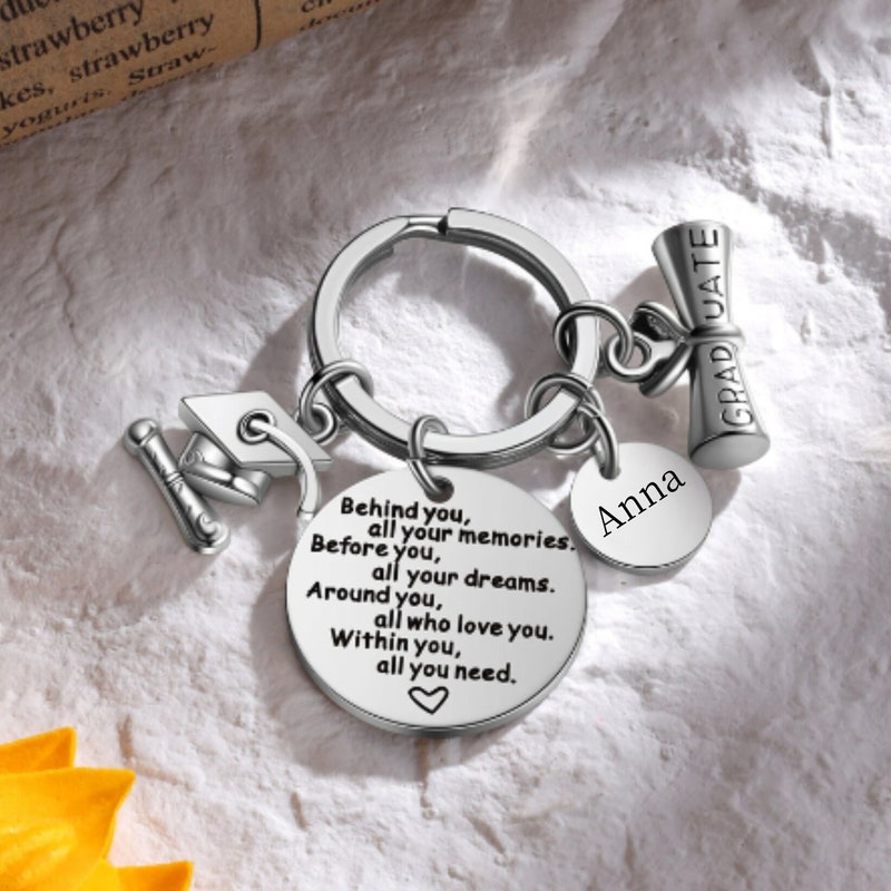 Graduation Keychain - Etsy