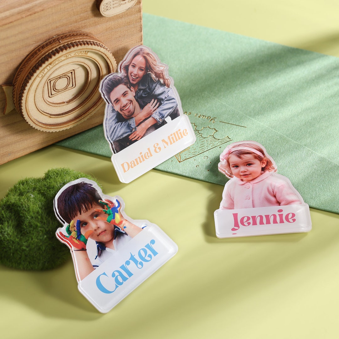 Custom Fridge Magnets With Photo, Fridge Decal, Personalized ...