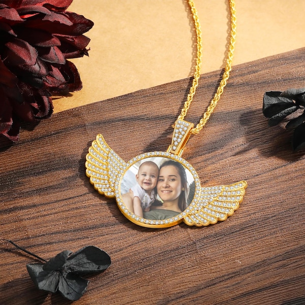 Circle Chain With Wings - Etsy