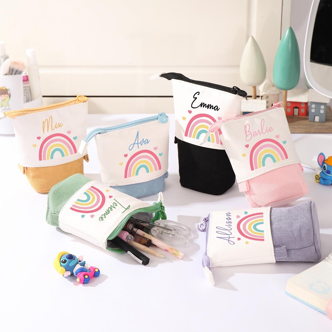 Personalized Pencil Case,pencil Cases With Name,custom Back-to-school ...