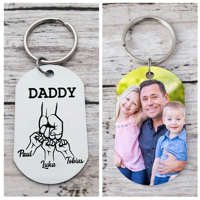 Dad Keychain - Etsy