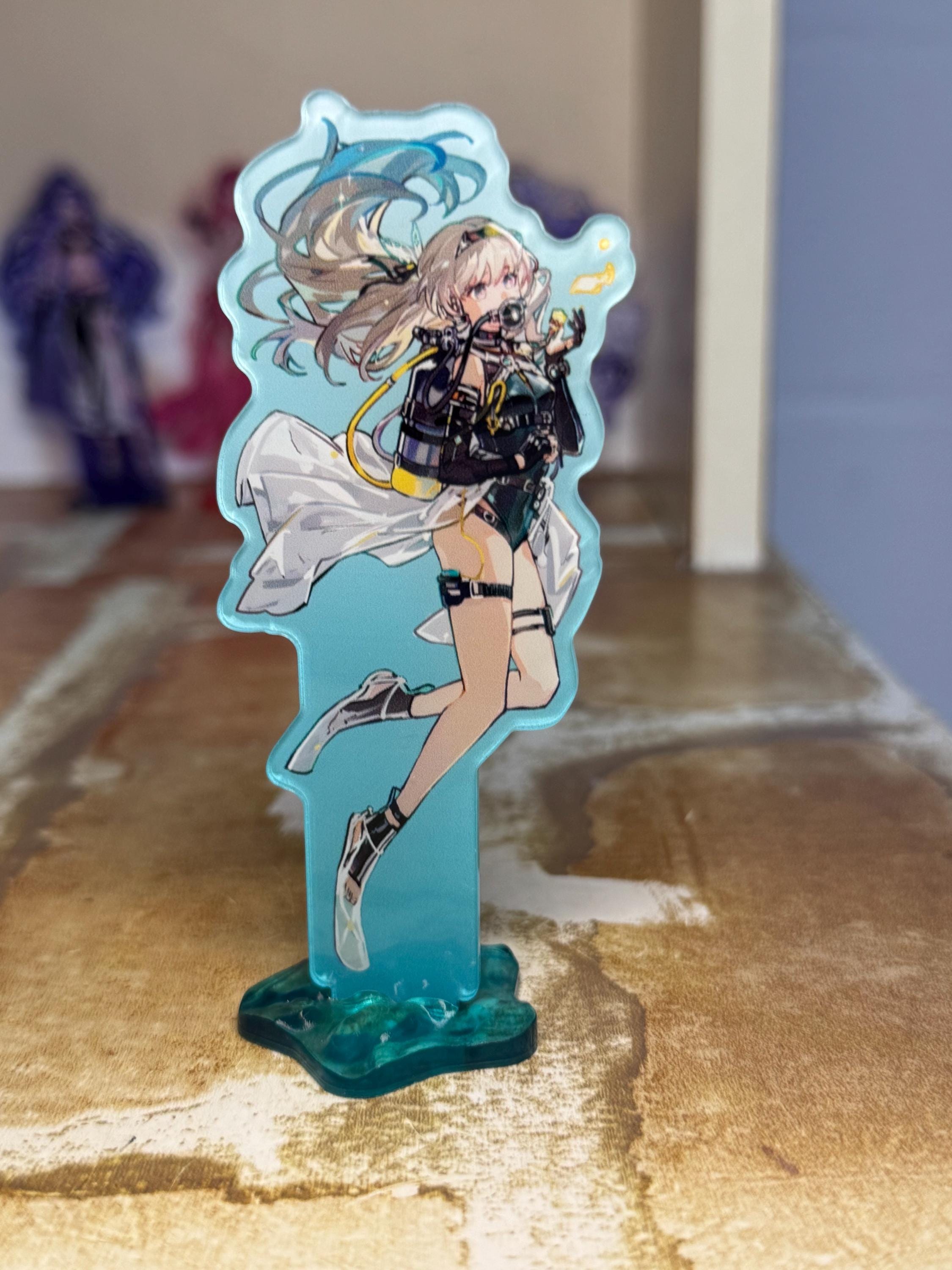 Honkai Star Rail Genshin Impact Swimsuit/bikini Acrylic 4 Inch Kafka ...