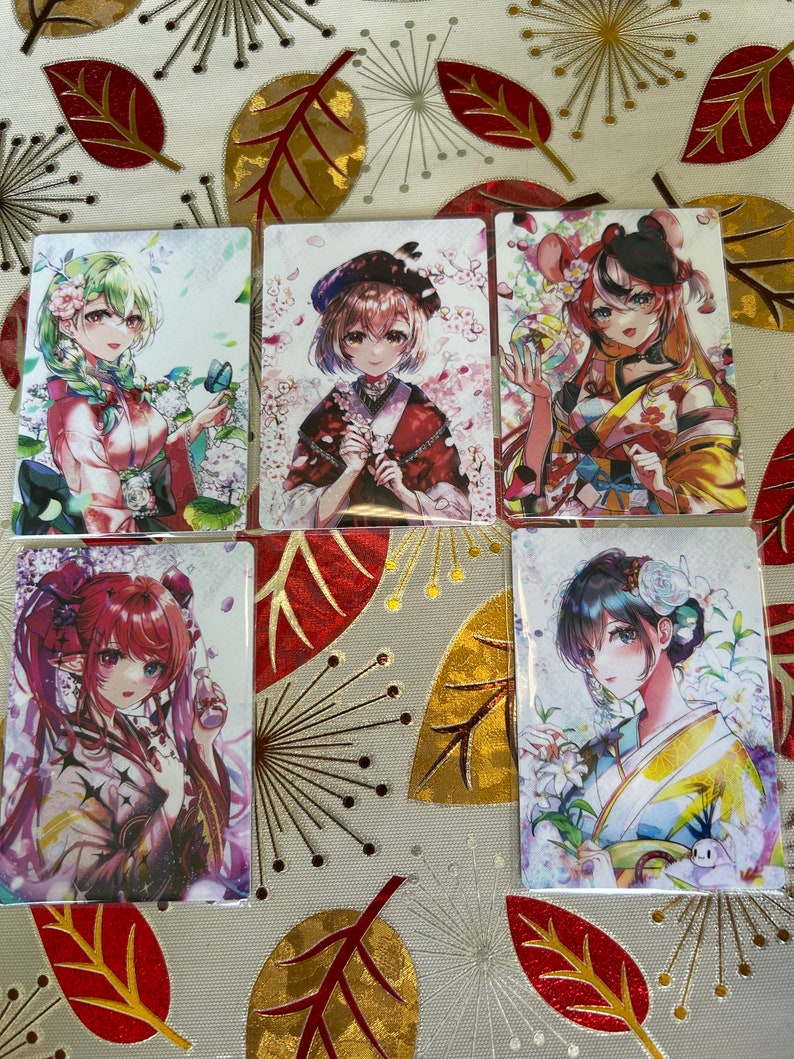 Ultimate Hololive Card Collection Fauna, Mumei, Baelz, Kronii, Hololive ...