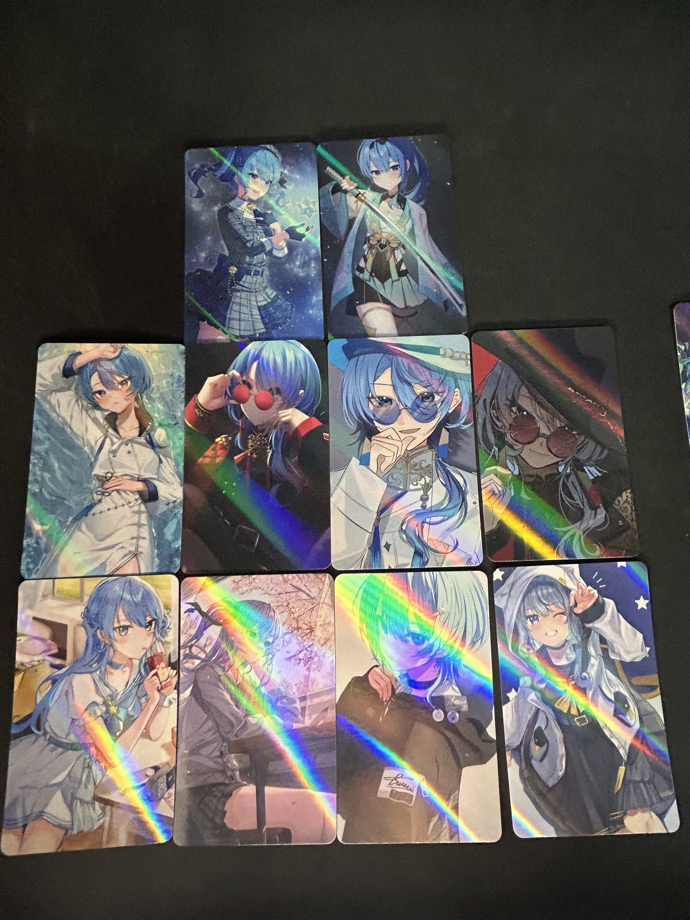 Hololive Suisei Enchanting Holographic Cards Sexy Swimsuit Student Iroha Custom Ecchi New Outfit ...