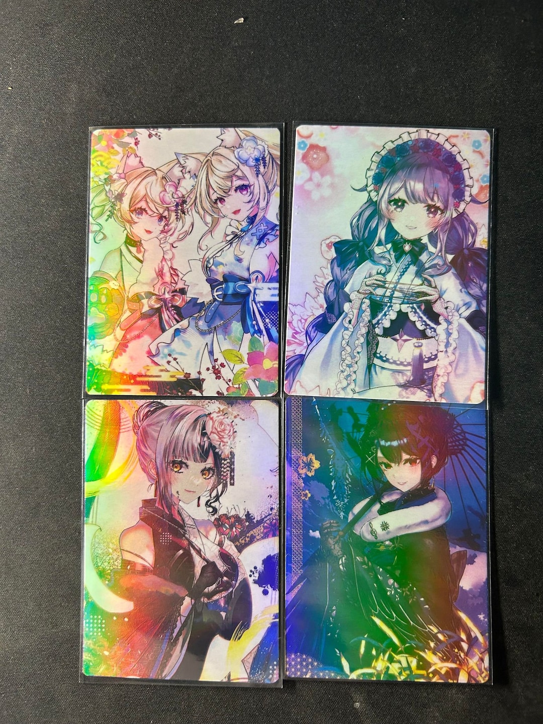 Cards - Hololive Advent Nerissa, Shiori, Bijou, Fuwamoco, Fuwawa ...