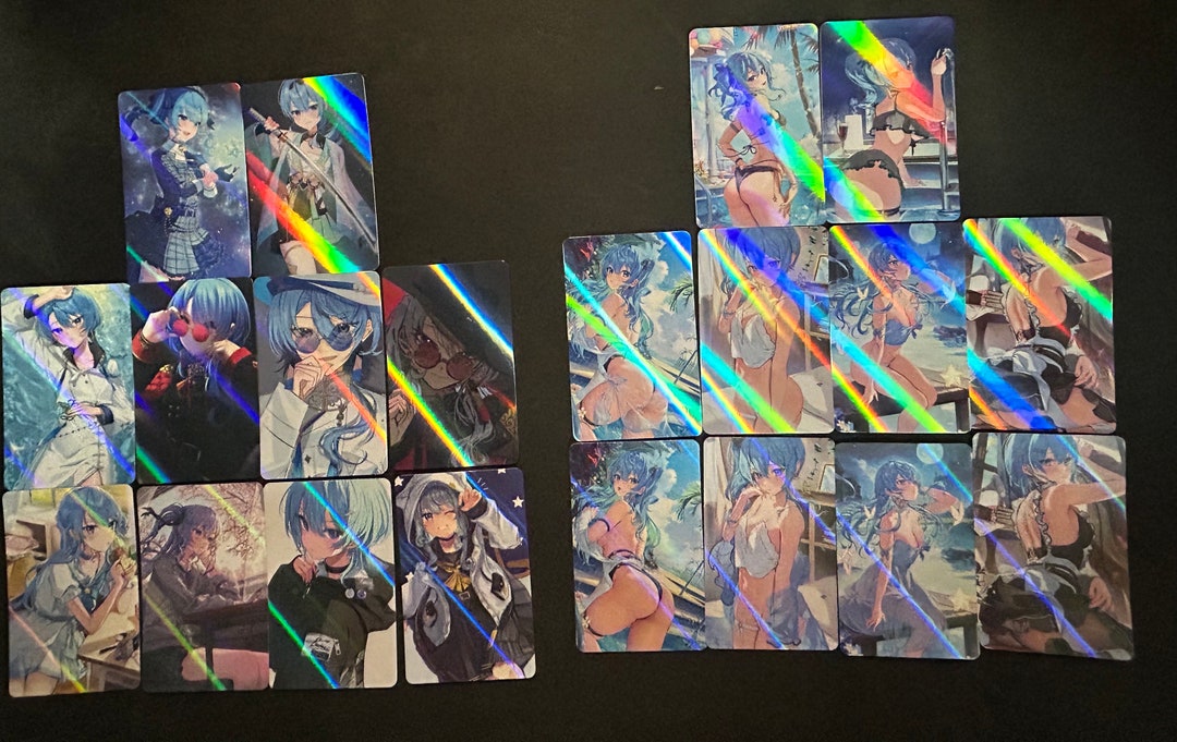 Hololive Suisei Enchanting Holographic Cards Sexy Swimsuit Student Iroha Custom Ecchi New Outfit ...