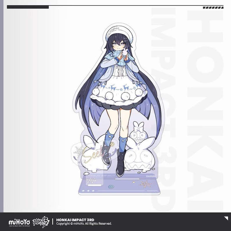 Honkai Impact 3rd Winter Set Kiana, Mei, Bronya, Fu Hua, Seele ...