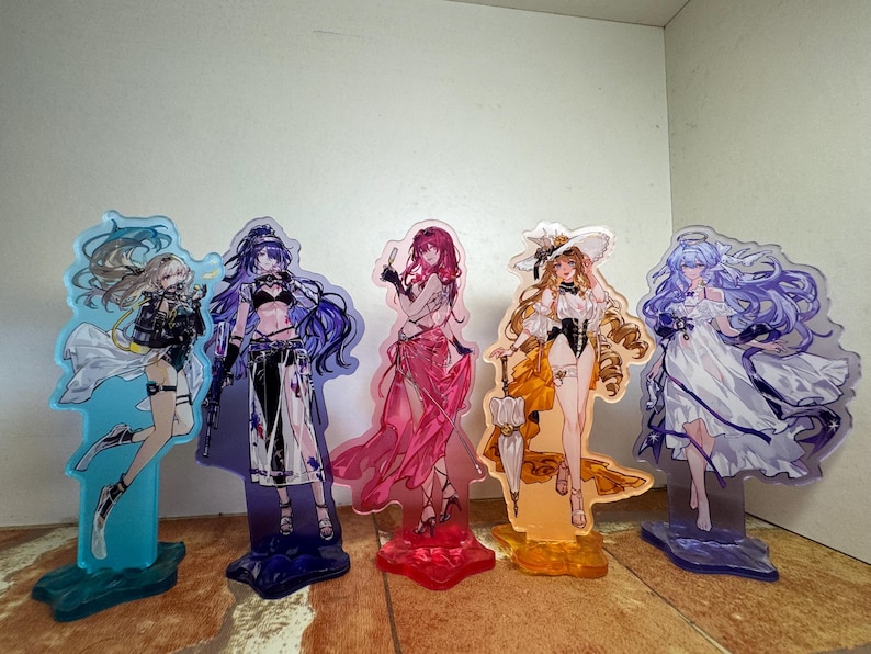 Honkai Star Rail Genshin Impact Swimsuit/bikini Acrylic 4 Inch Kafka ...