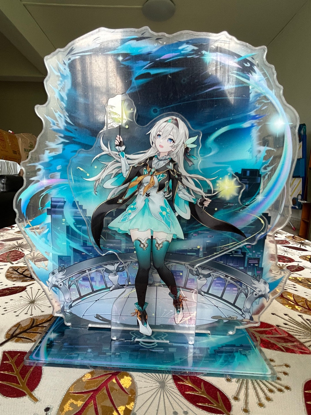 Honkai Star Rail Firefly Acrylic Stand, Acrylic Block, Badge Gift Set ...
