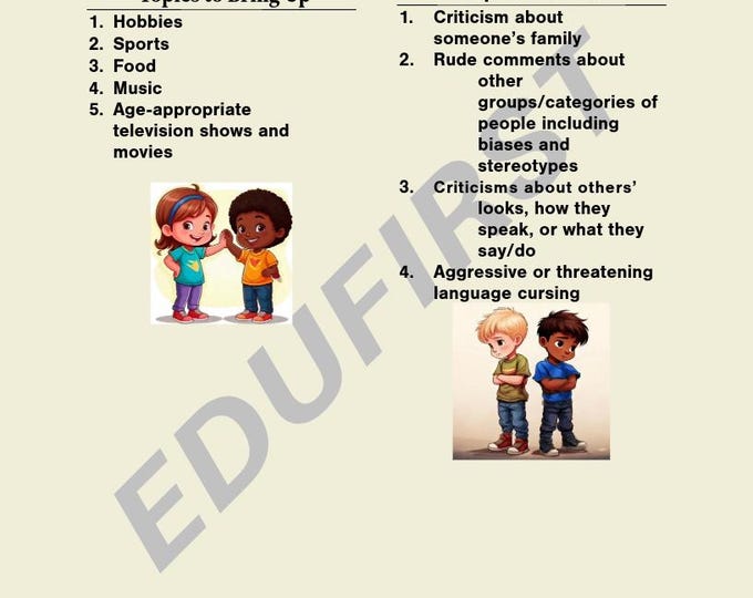 Social Skills Flashcards for Teens, Role Play Scenarios - Etsy Canada