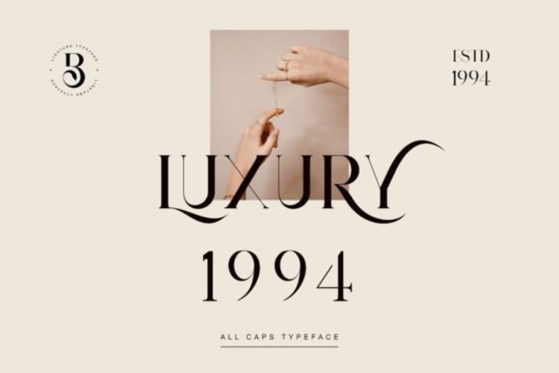 Blorn Font, Modern Classic Font, Handwritten Font, Personal Display ...
