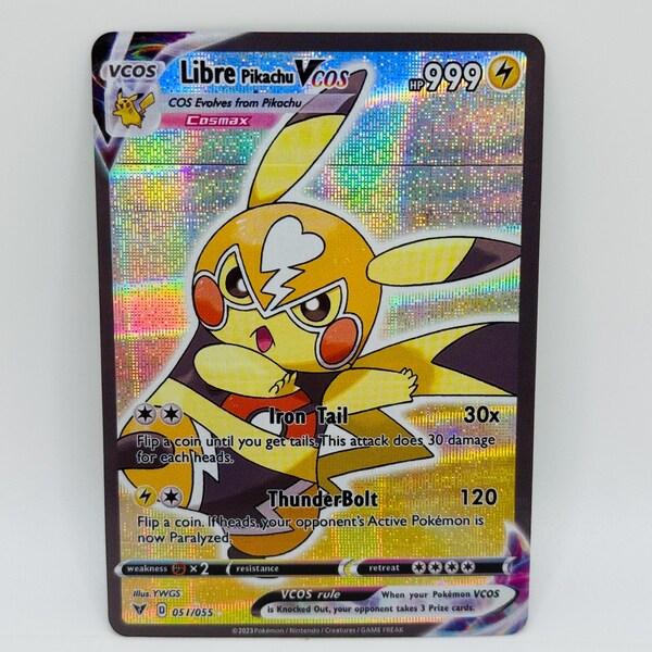 Pikachu Cosplay Cards - Etsy