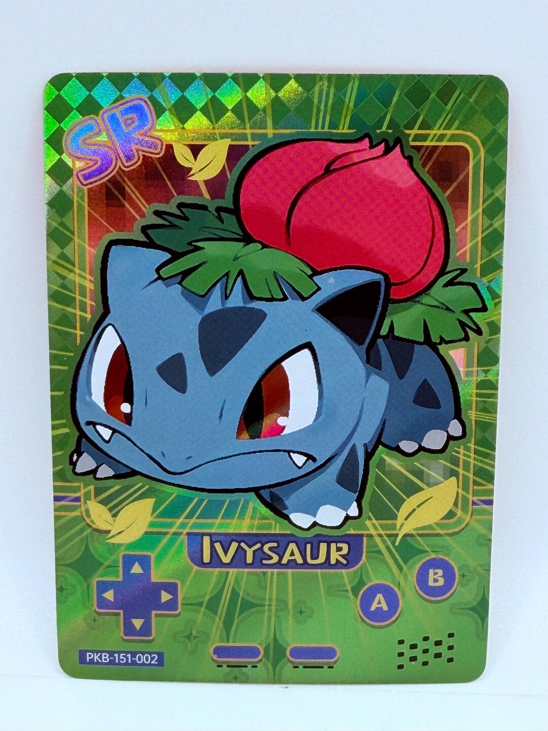 Pokemon Baby Ivysaur DIY Doujin Kawaii Holo Art Card - Etsy