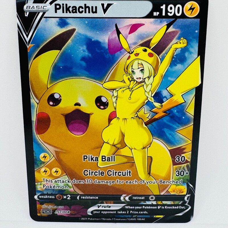 Pikachu Cosplay Cards - Etsy