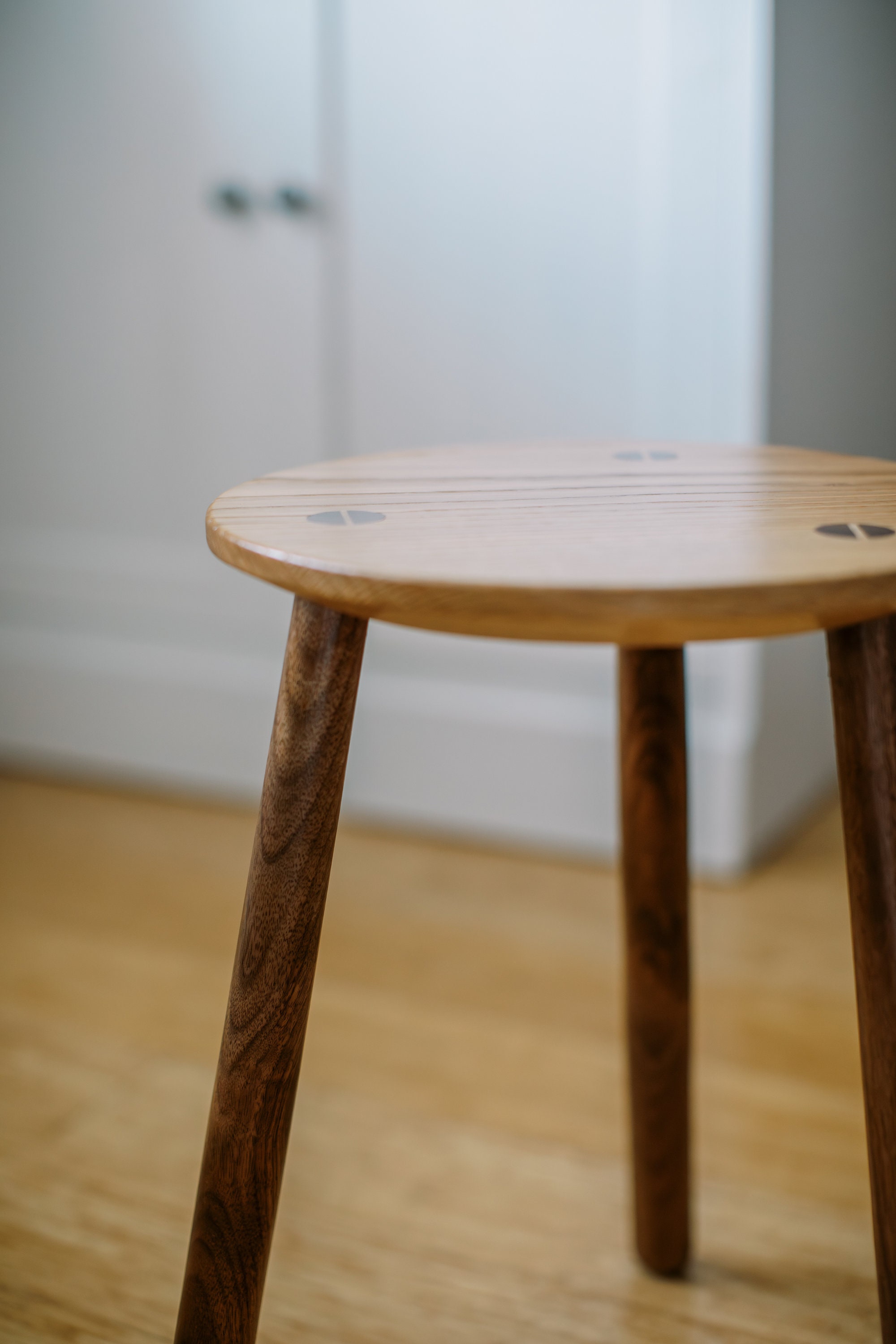Stool / Three Legged Stool / Wooden Stool / Handmade Stool / Oak Stool ...