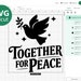 International Day of Peace, Svg, Peace Sign Svg, in Loving Memory Svg ...