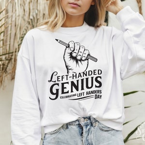 Left Handers Day, Svg Files for Cricut, Lefty Hands Svg, Retro Svg for ...