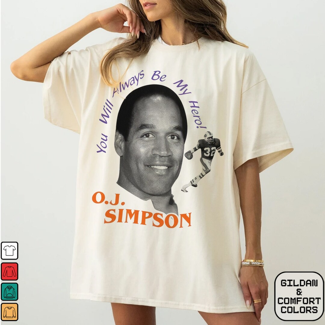 Rip Oj Simpson Shirt, Rest in Peace Shirt, 1947-2024, OJ Simpson Sweatshirt, OJ Simpson Tee ...