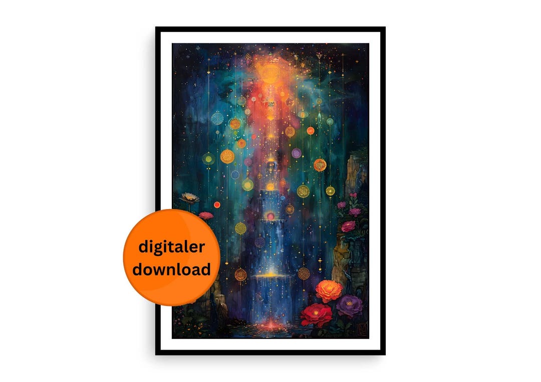 Spiritual Poster 4, Meditation, Living Room Decoration, Soul Pictures ...