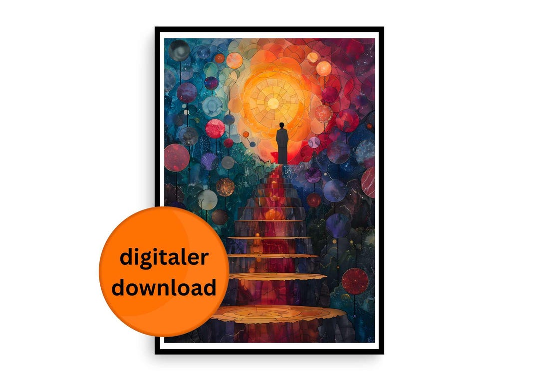 Spiritual Poster, Meditation, Esotericism, Yoga, Living Room Decoration ...