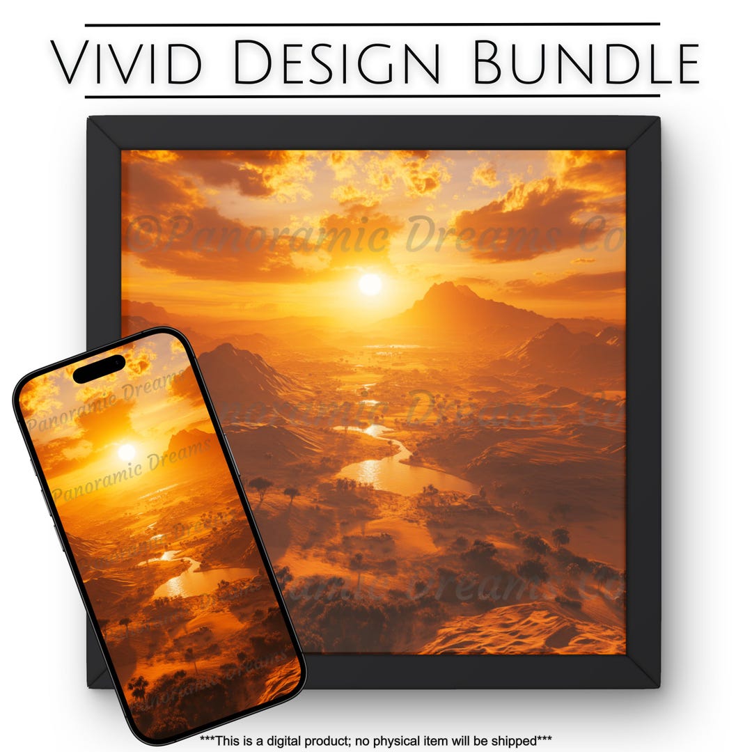 Sahara Desert Design Bundle, Instant Digital Download, Morocco, Africa ...