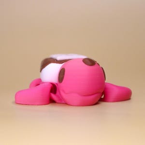 Articulated Smores Turtle STL File for 3D Printing, Print in Place ...