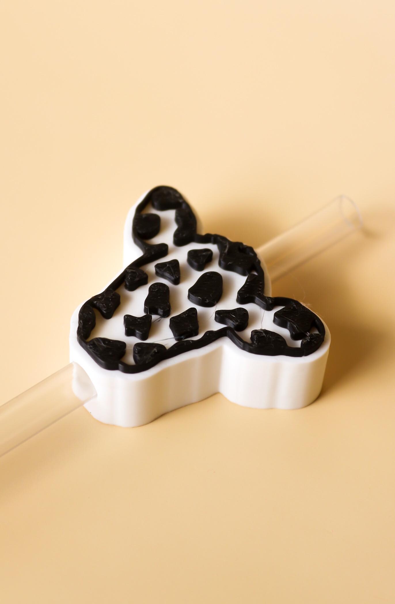 Cow Straw Topper Digital File | 3x Sizes Included | to Fit Yeti and ...