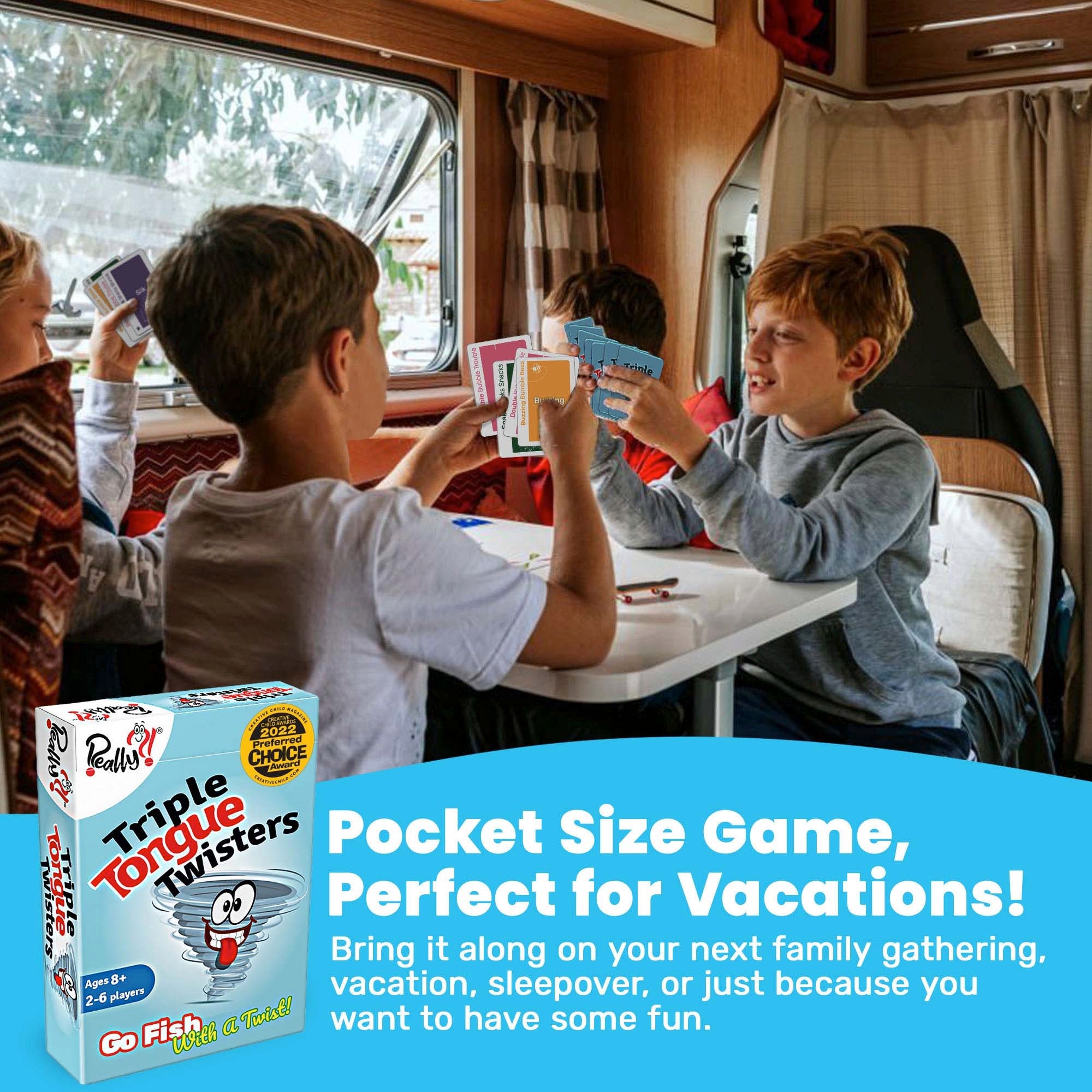 Tongue Twister Educational Card Game for Kids and Adults Hilarious and ...