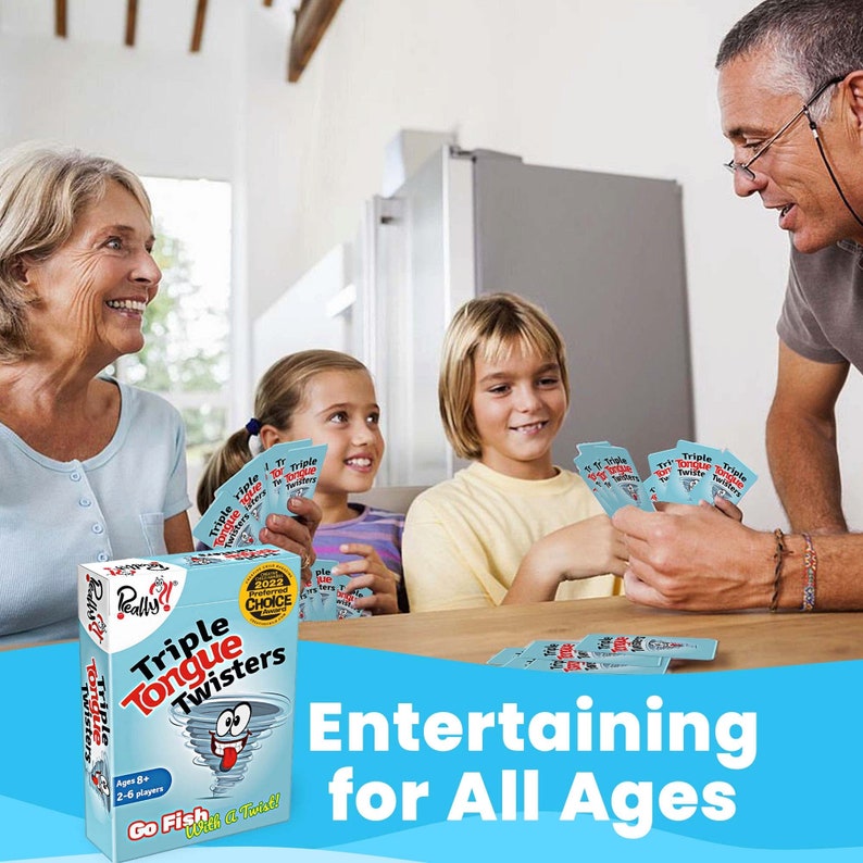 Tongue Twister Educational Card Game for Kids and Adults Hilarious and ...