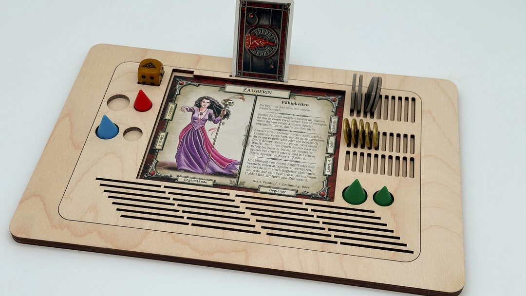Talisman Wooden Player Dashboard for Board Game Accessories • Wooden ...