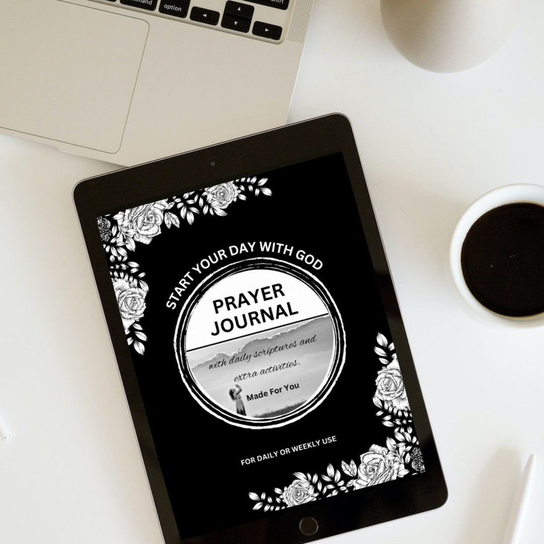 Prayer Planner, Digital Prayer Journal, Prayer Notes, Minimalist ...