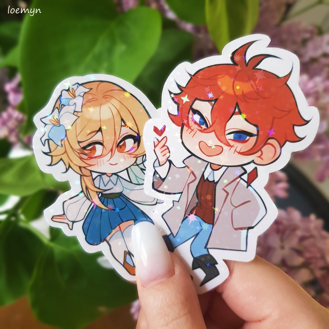 Lumine, Childe | Genshin Impact Stickers - Etsy