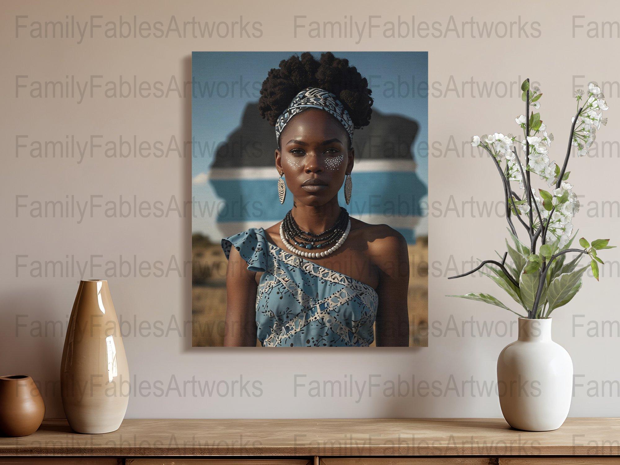 Botswana African Dress Digital Download, Traditional Botswana Cultural ...