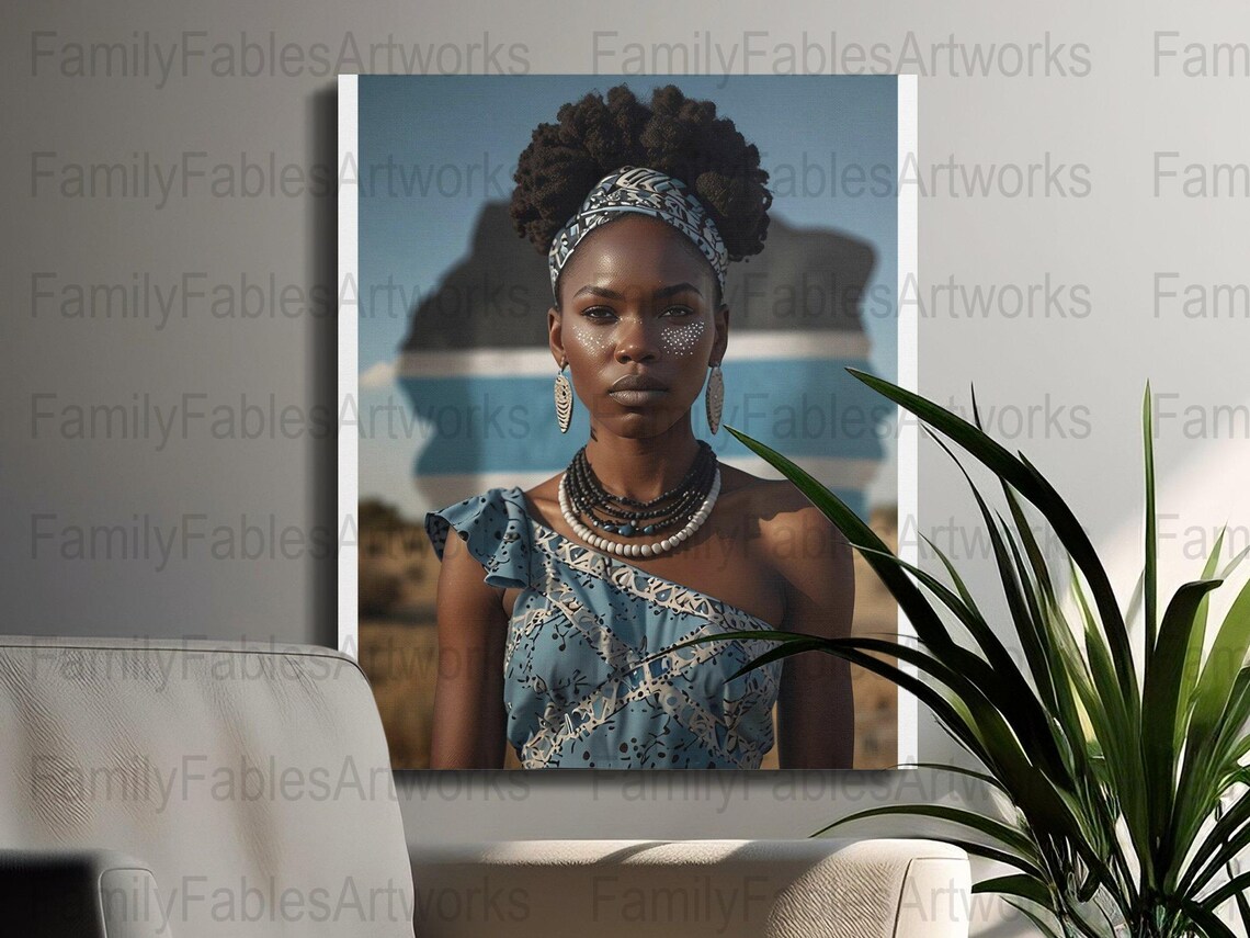 Botswana African Dress Digital Download, Traditional Botswana Cultural ...