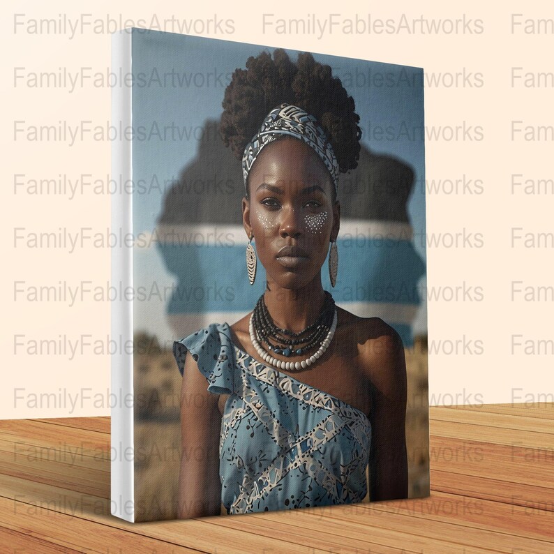 Botswana African Dress Digital Download, Traditional Botswana Cultural ...