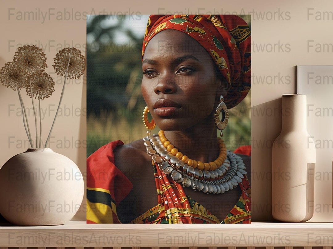 Experience Angola With This Stunning African Dress | Vibrant Angola ...
