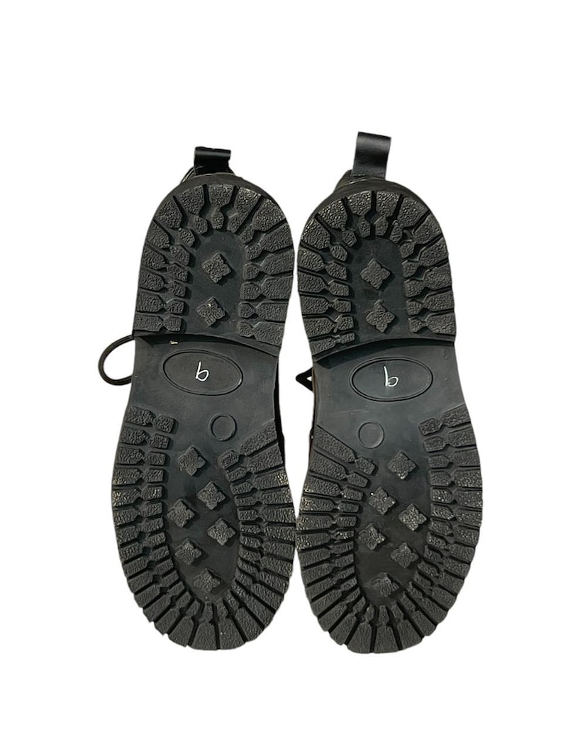 Handmade Men's Scottish Ghillie Brogues Genuine Brown Leather Kilt Shoes Rubber Sole Wedding ...