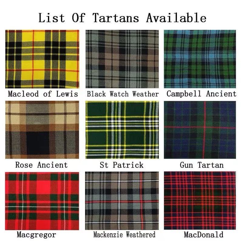 Scottish Great Kilt Vintage Tartan Great Kilt Vintage Highland Tartan ...