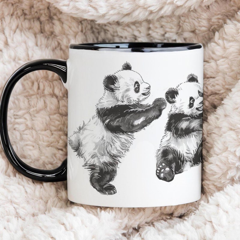 Panda Mug - Etsy