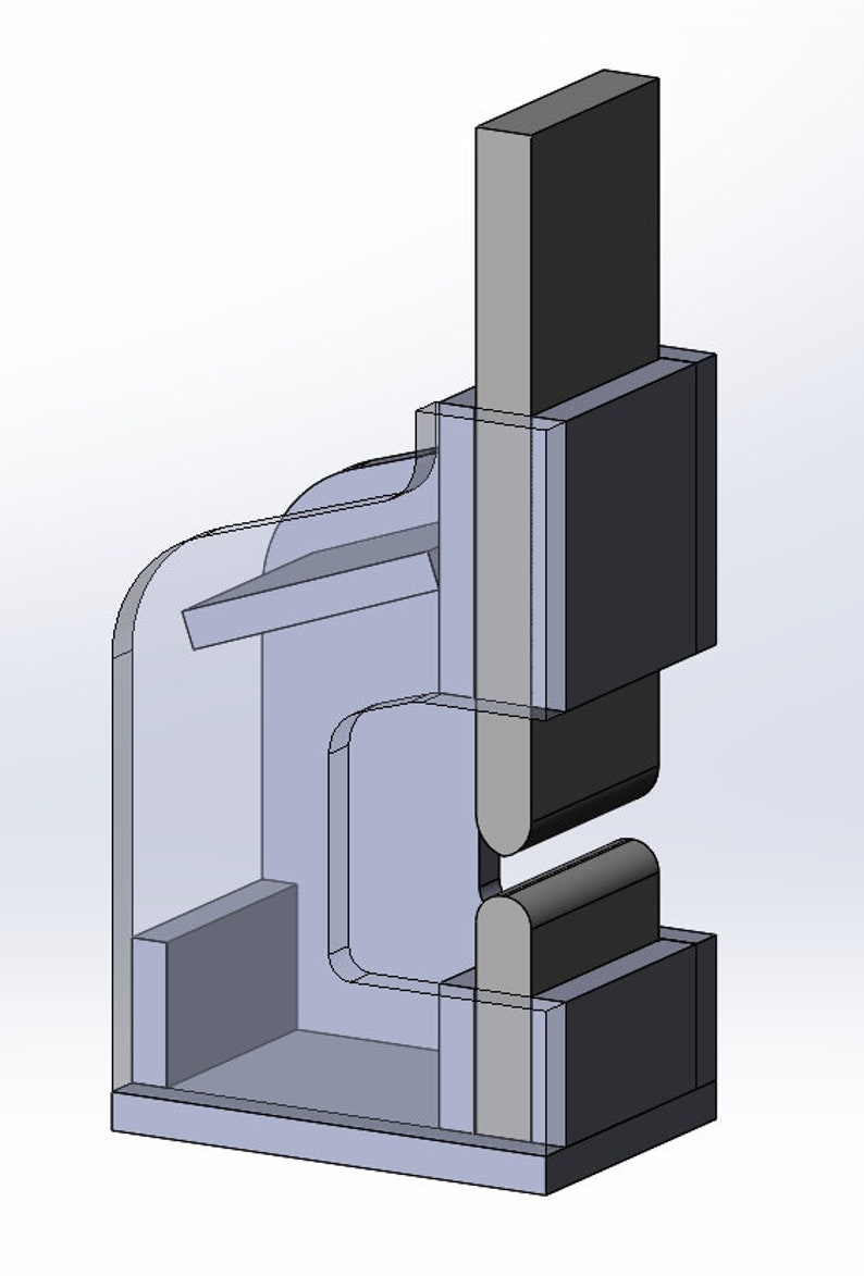 Blacksmiths Guillotine Tool - DXF - Plans - Metric or Imperial - Etsy