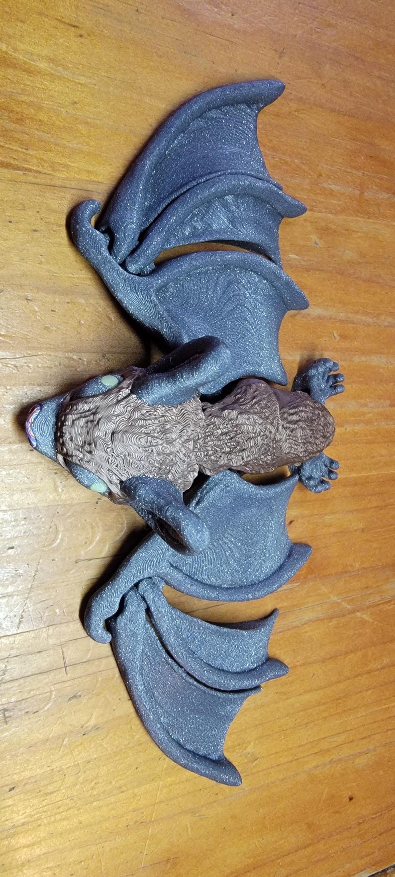3D Printed Articulated Bat - Etsy