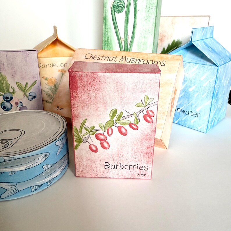 Printable Play Food - Forest Friends - Instant Download! - Etsy Australia