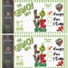 EDITABLE Green Man, Grinchmas, Grinchmas Eve Box, Grinchmas Box, Grin ...