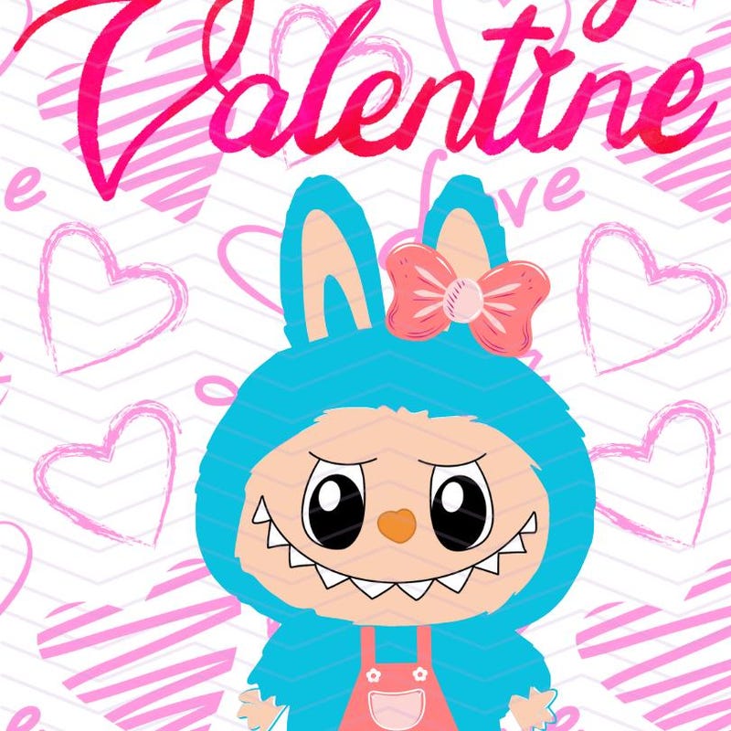 Valentines Day Labubu - Etsy