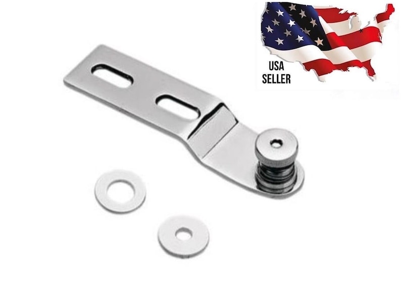 Chrome Rear Seat Bracket Harley Davidson Sportster 1983-2003 XL Hugger ...