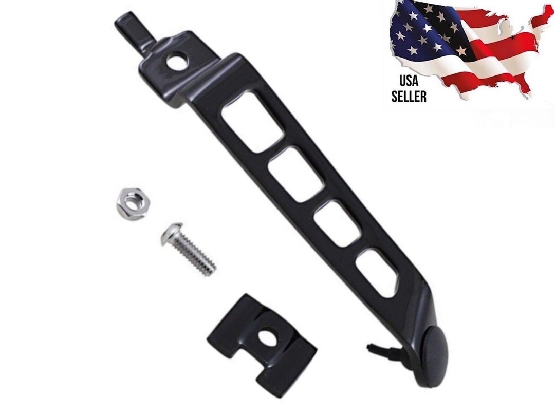 Black Harley Easy Find Kickstand Extension 50214-98A 98 Dyna 93-2017 ...