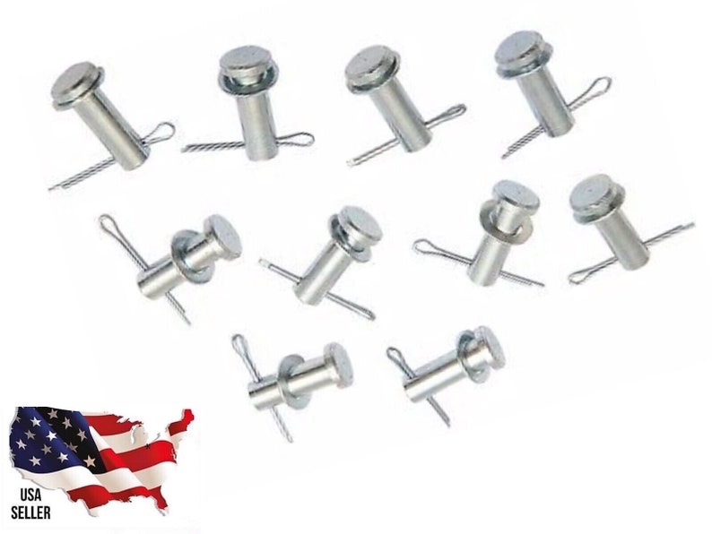 Harley 42460-80B Qty10 Clevis Pins Brake Chrome 241047 Sportster XL883 ...
