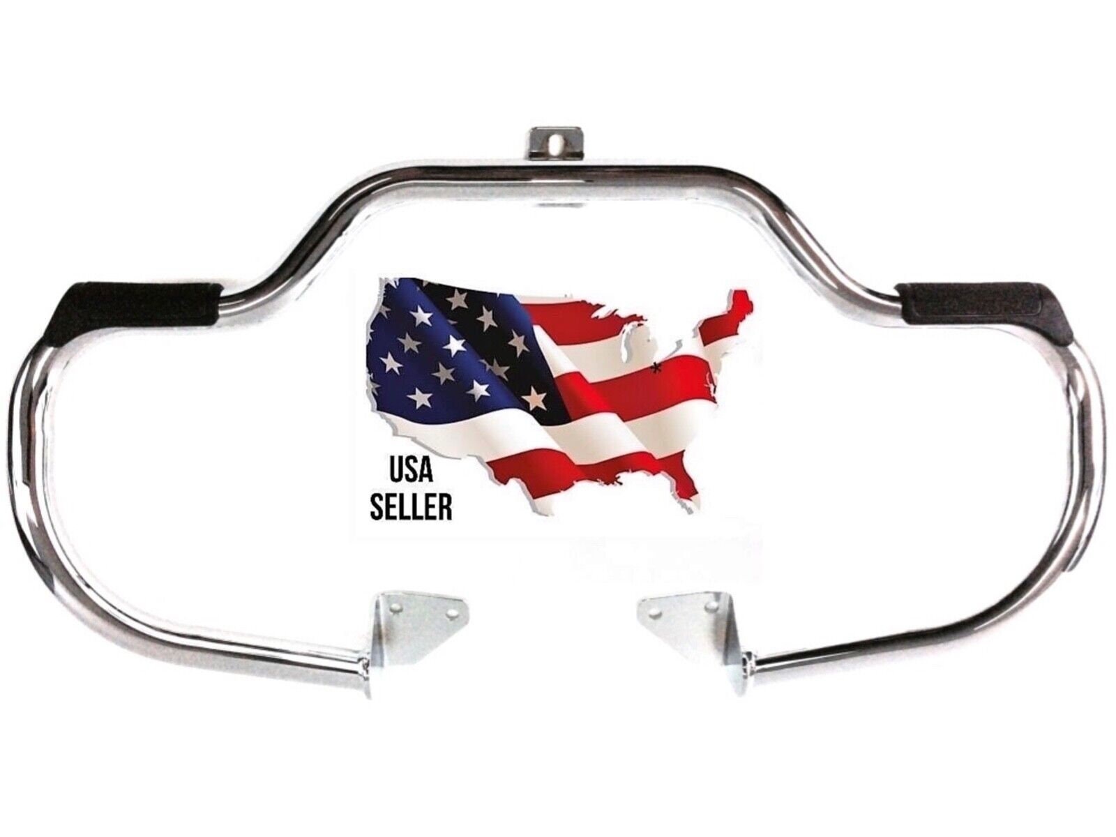 Chrome Harley Engine Guard 49000077 Fat Bob 06-2017 DYNA Street Super ...