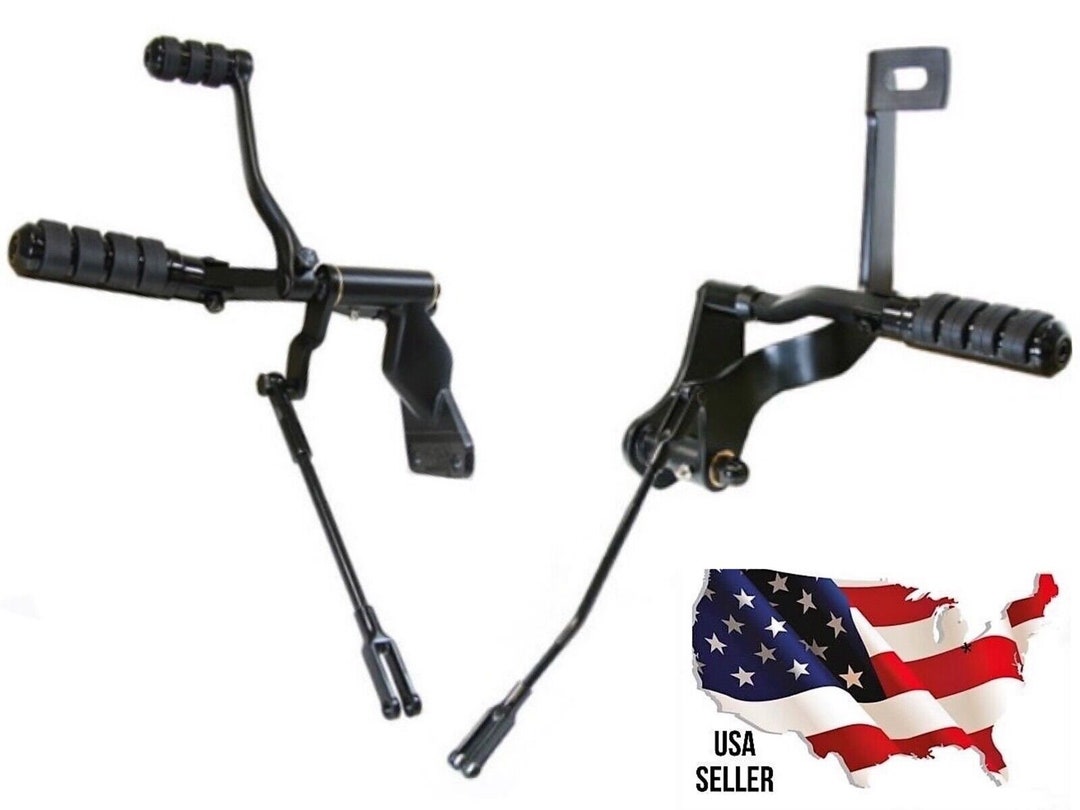 BLACK Forward Control Kit Harley-davidson Sportster 1991-2003 883 XL ...