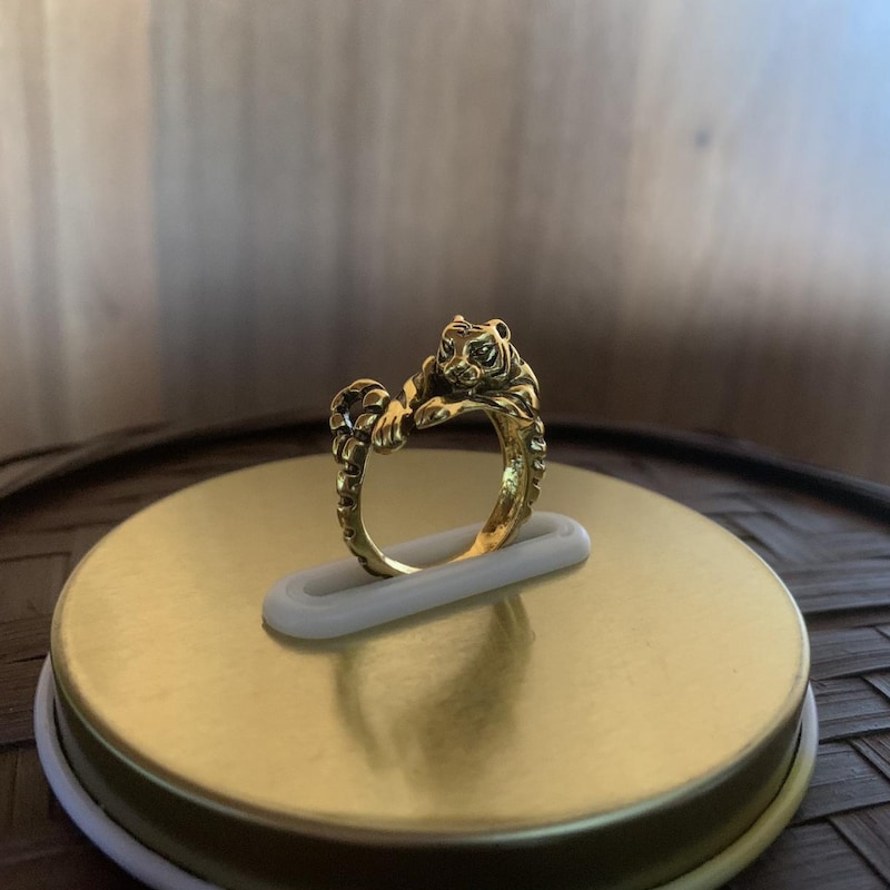 Tiger Ring - Etsy